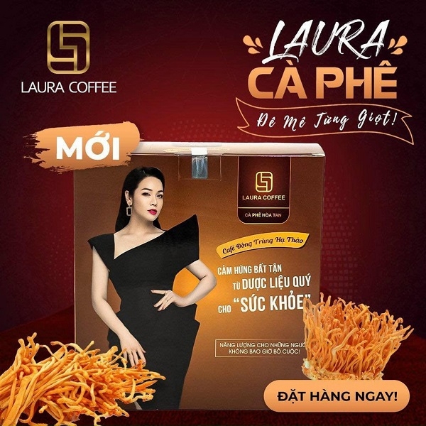 Cà Phê Đông Trùng Hạ Thảo Nhật Kim Anh - LAURA COFFEE | Mỹ phẩm Laura Sunshine - Nhật Kim Anh