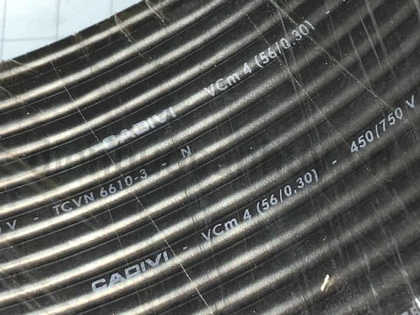 Dây điện đơn mềm Cadivi VCm 1x4 (1x56/0.30) đen | Điện, Nước, Kim Khí, Điện Lạnh, phụ kiện gỗ