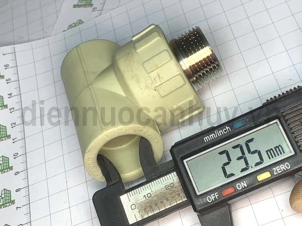 Tê ren ngoài Tiền Phong PPR 25-3/4 inch | Điện, Nước, Kim Khí, Điện Lạnh, phụ kiện gỗ