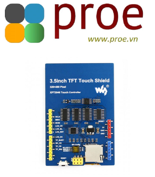3.5inch TFT Touch Shield | Điện tử ProE