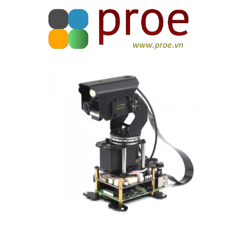 360° Omnidirectional High Torque 2 Axis Expandable Pan Tilt Camera Module Driven By Serial Bus