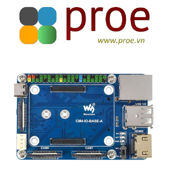 Mini Base Board A Designed For Raspberry Pi Compute Module 4 Điện
