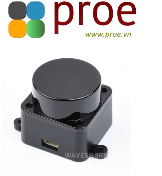 D500 Developer Kit, DTOF Laser Ranging Sensor, 360° Omni-Directional Lidar, UART Bus | Điện tử ProE
