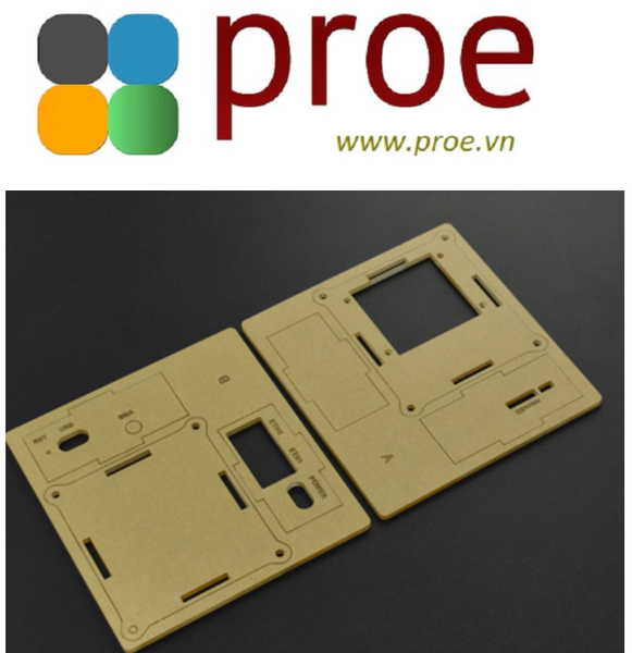 Acrylic Case With Heatsink For Raspberry Pi Cm4 Iot Router Carrier