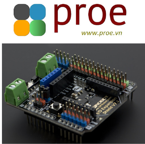 IO Expansion Shield for Arduino V7.1 | Điện tử ProE