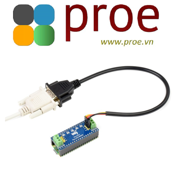 Pico-2CH-RS232 2-Channel RS232 Module for Raspberry Pi Pico, SP3232EEN Transceiver, UART To ...