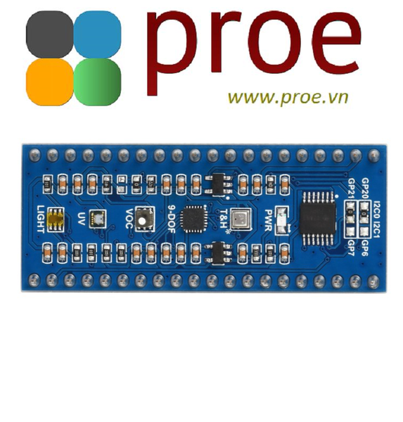 Environment Sensors Module for Raspberry Pi Pico, I2C Bus | Điện tử ProE