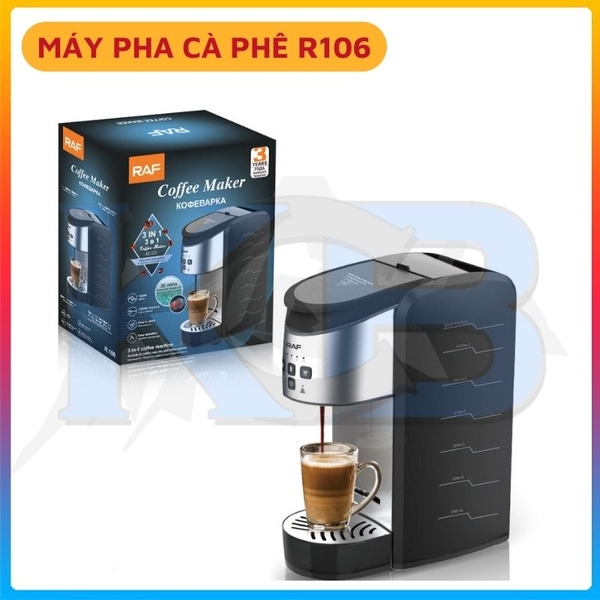 Máy Pha Cà Phê RAF R106 hàng chính hãng, giá rẻ, chất lượng cao