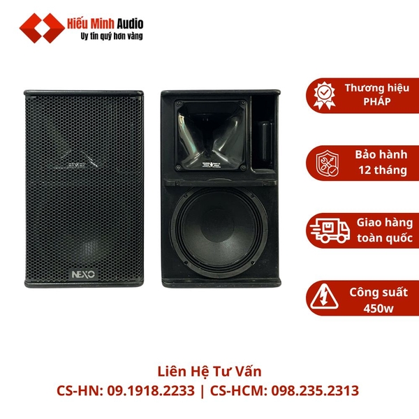 LOA BÃI NEXO PS10 R2 BASS25 | Hiếu Minh Audio