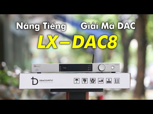 Nâng Tiếng dB acoustic LX DAC8 | Hiếu Minh Audio