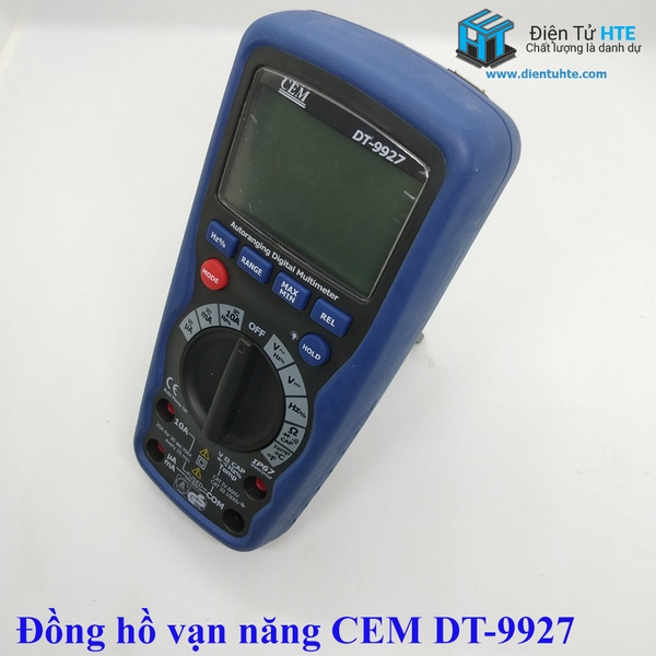Đồng hồ vạn năng chuyên nghiệp DT-9927 chính hãng CEM | Điện Tử HTE