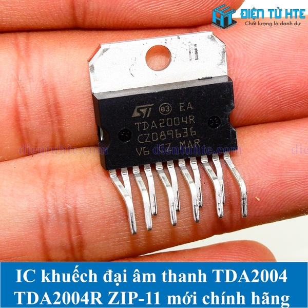IC khuếch đại âm thanh TDA2004 TDA2004R ZIP-11 mới chính hãng | Điện Tử HTE
