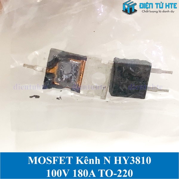 [THÁO MÁY] MOSFET kênh N 3810 HY3810 180A 100V TO-220 chính hãng | Điện Tử HTE