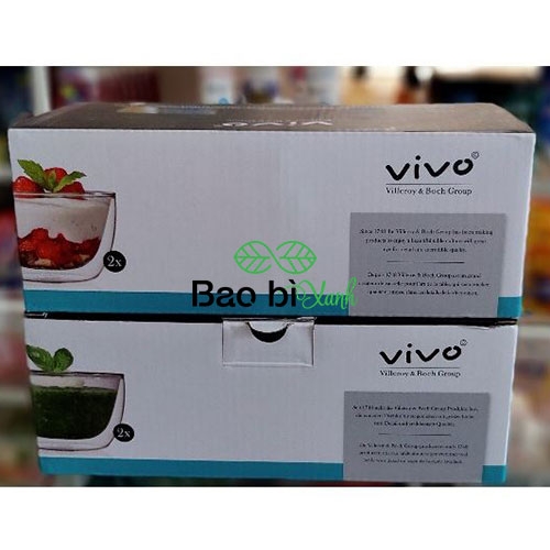 Ly Vivo 350ml 2 lớp của Đức cao cấp, chính hãng giá #RẺ