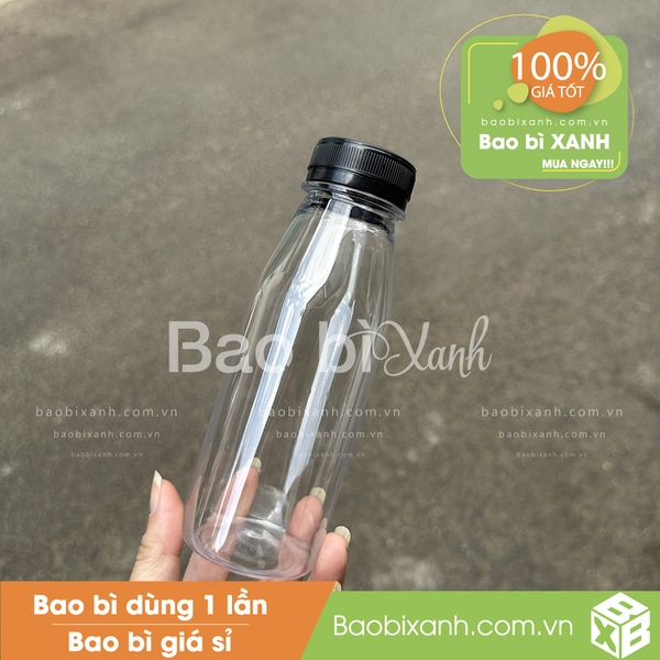Chai nhựa 300ml tròn Giao Nhanh | Giá Sỉ Rẻ, FreeShip