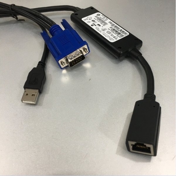 Cáp Kết Nối Kvm Server Interface Module For Vga Usb Keyboard Mouse For Dell Kvm 1082ds 2162ds