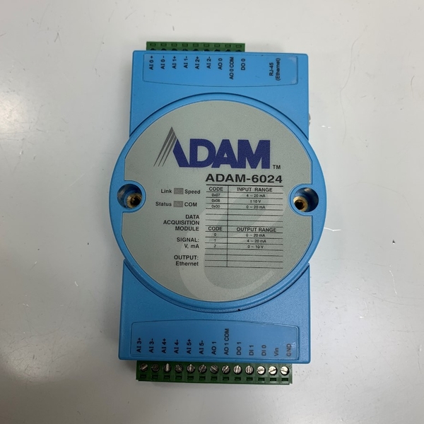 Bộ Chuyển Đổi Tín Hiệu ADAM-6024 12 Way Isolated Universal Modbus TCP Module RJ-45 Ethernet ...