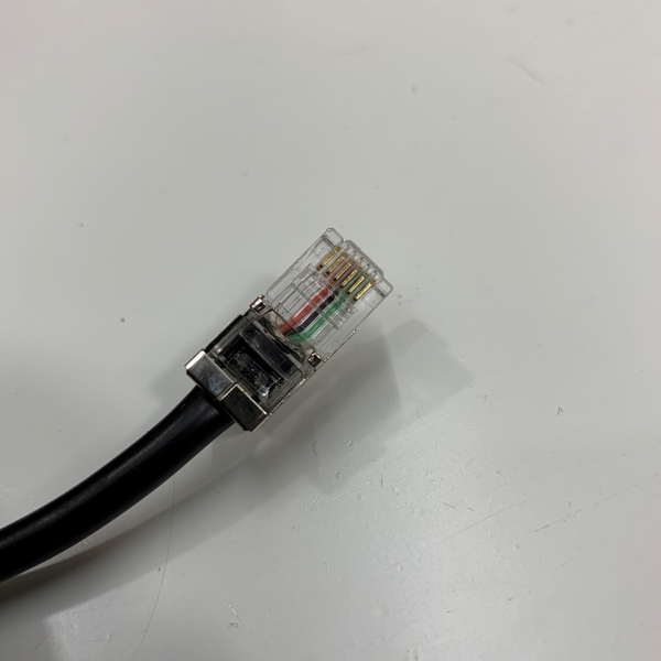 Cáp 943 301-001 Hirschmann Managed Switch V.24 Dài 5M 17ft Shielded Cable RS232 Serial RJ11 6 ...