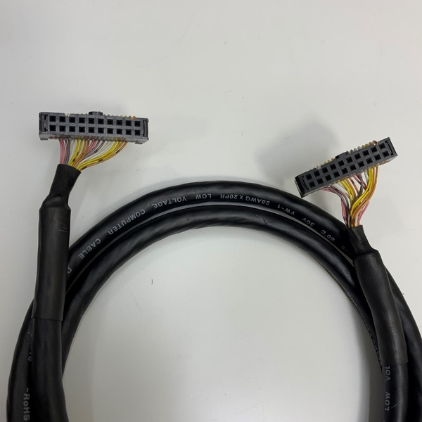 Cáp 1M 3.3ft 28AWG 20 Pin IDC Connector Round Female to Female 20 Pin FC 2*10 Pitch 2.54mm For I ...