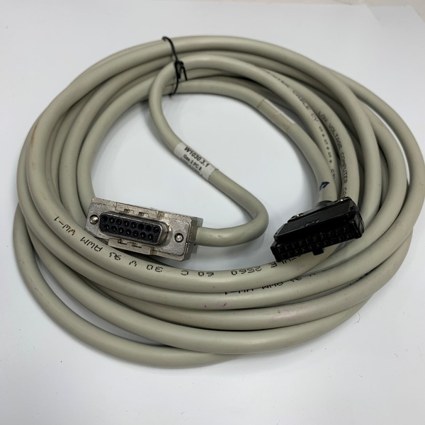 Cáp 4.5M Cable Connector IDC 20 Pin Female to DB15 Female D-Sub 15 Pin Molex FPHGR2 90 Degree ...