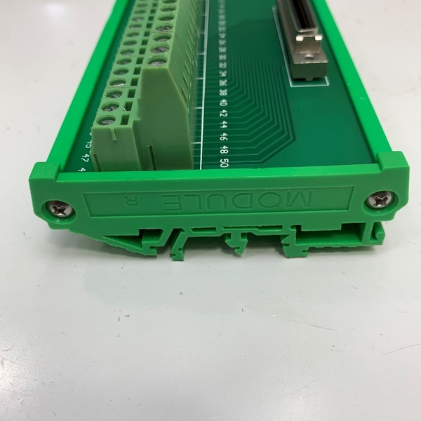Cầu Đấu Original Advantech ZS291-1 SCSI MDR 50 Pin Female Terminal board Interface Module, DIN ...