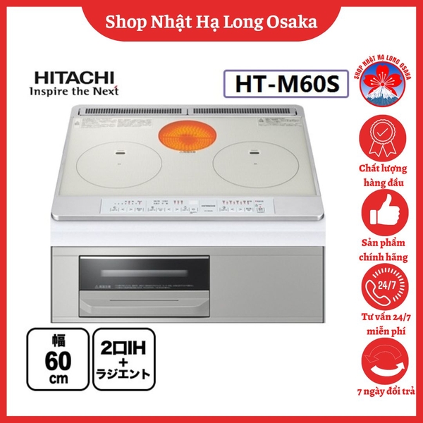BẾP TỪ HITACHI HT-M60S NỘI ĐỊA NHẬT BẢN Hộ kinh doanh Shop Nhật Hạ Long Osaka