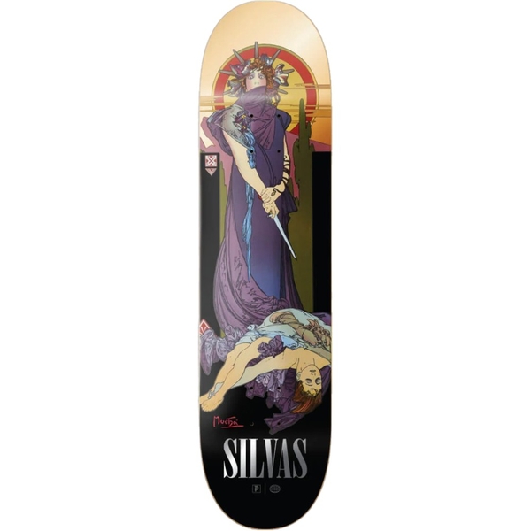 PRIMITIVE SILVAS TRAGEDY DECK 8.25
