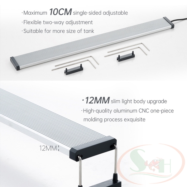 Đèn led Chihiros B 20, 30, 45, 60, 80, 90, 120 cm series - Shrimp Home