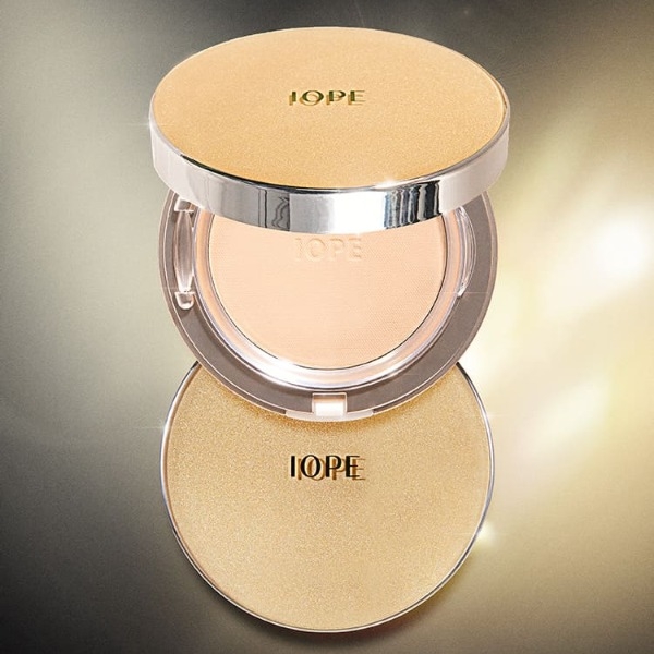 Phấn phủ siêu mịn hoàn hảo IOPE Super Vital Twin Pact SPF32 PA+++ 12g | ljbeauty