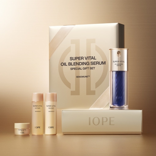 Phiên bản mới Thế hệ thứ 6 - Tinh chất chống lão hóa IOPE Super Vital Oil Blending Serum 40ml ...