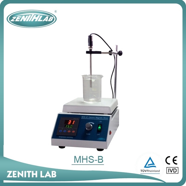 Máy khuấy từ gia nhiệt Zenith MHS-B, Máy khuấy từ gia nhiệt