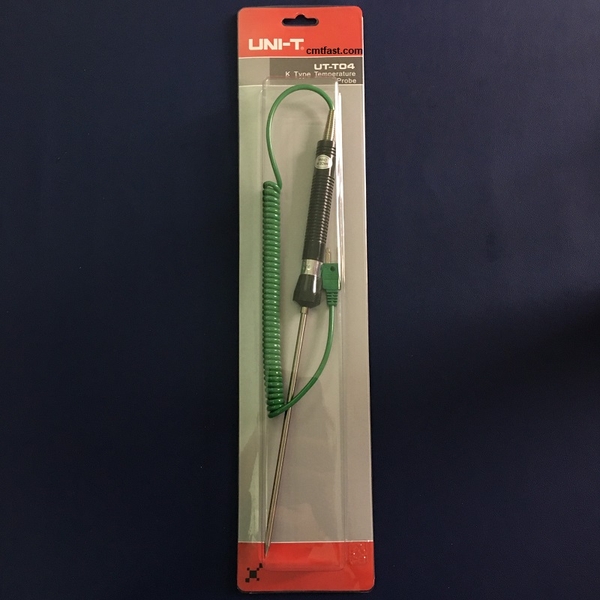 Đầu dò nhiệt độ kiểu K Uni-T UT-T04, Đầu dò nhiệt độ