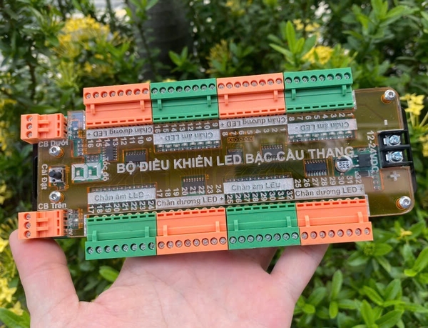 Mạch điều khiển led cầu thang - mạch hiệu ứng led trang trí – https://dientubachviet.com/