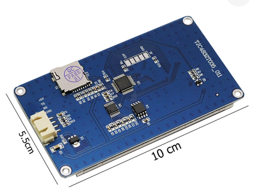 Màn hình HMI UART cảm ứng điện trở 3.5inch – https://dientubachviet.com/