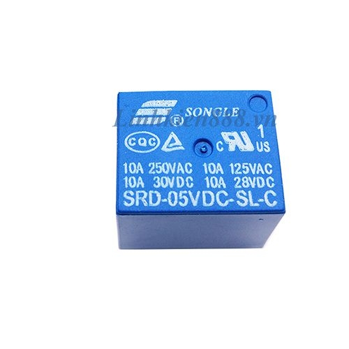 relay role 5v 5 chân XANH SRD-05VDC-SL-C – https://dientubachviet.com/