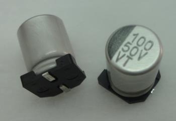 Tụ nhôm 100UF 50V SMD ( 4B8.2 ) – https://dientubachviet.com/