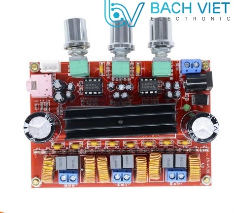 mạch loa 2.1 TPA3116D2 2*50W+100W – https://dientubachviet.com/