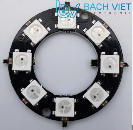 Mạch hiển thị NeoPixel 8RGB LED – https://dientubachviet.com/