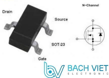 2N7002 SOT-23 – https://dientubachviet.com/