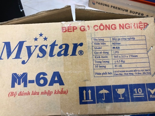 Bếp ga công nghiệp Mystar M6A | Điện máy Bảo Bình