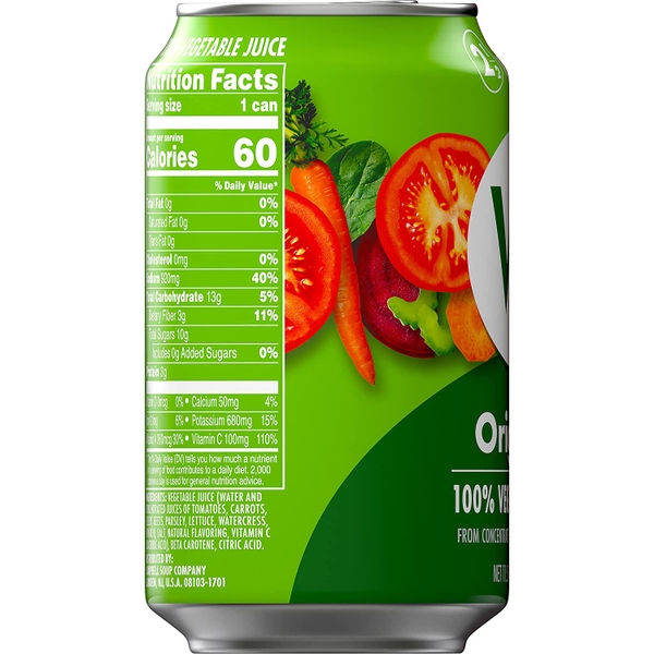 Nước Ép Rau Củ Quả V8 Original 100% Vegetable Juice 340ml Cocomark