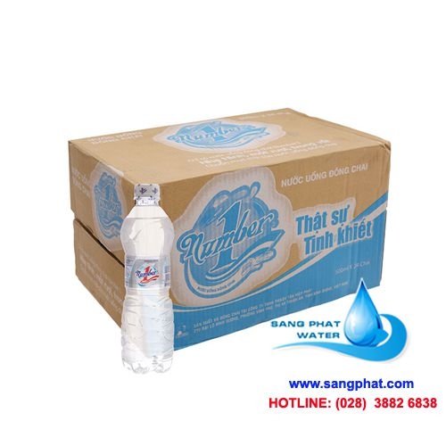 Nước Tinh Khiết Number 1 Chai 500ml | Châu Phú Water