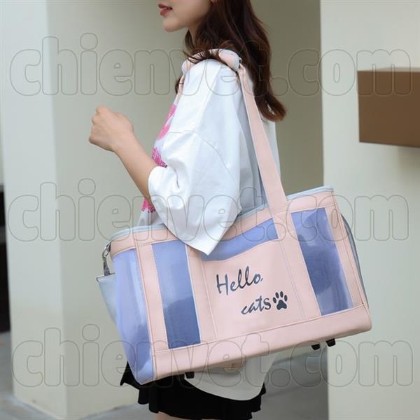 Túi vận chuyển Hello Cats 44x19x30cm | nanavet.com