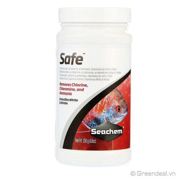 Khử Clo hồ cá thủy sinh bằng SEACHEM - Safe | GREENDEAL.VN