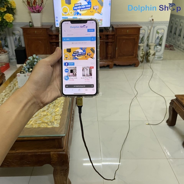 Dây Sạc 3 Mét / 5 Mét Sạc Nhanh 20W Earldom EC141 Chân Type-C Ra Chân Lightning, 2 Đầu Type-C ...