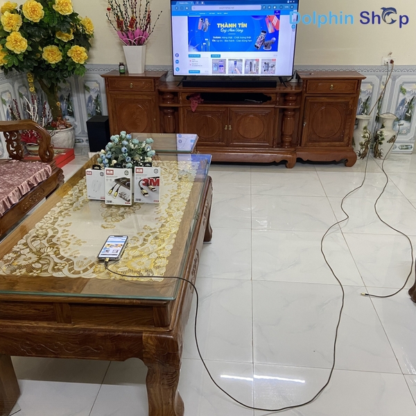 Dây Sạc 3 Mét / 5 Mét Sạc Nhanh 20W Earldom EC141 Chân Type-C Ra Chân Lightning, 2 Đầu Type-C ...