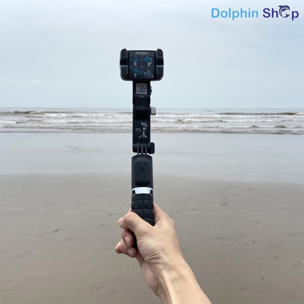 Gimbal Chống Rung Điện Thoại Q18 Chuyển Động Theo Khuôn Mặt, Kiêm Tripod Chụp Ảnh Từ Xa, Có Đèn ...