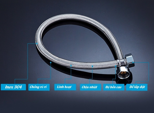 Dây cấp nước JOMOO H4241-040101C-1 TOTO NAM ANH