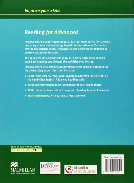 IMPROVE SKILLS ADV Reading +Key Pk HIỆU SÁCH NGOẠI VĂN