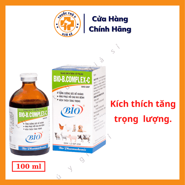 Bio Bcomplex C 100ml Chính Hãng Giá Tốt Phân Phối Thuốc Thú Y